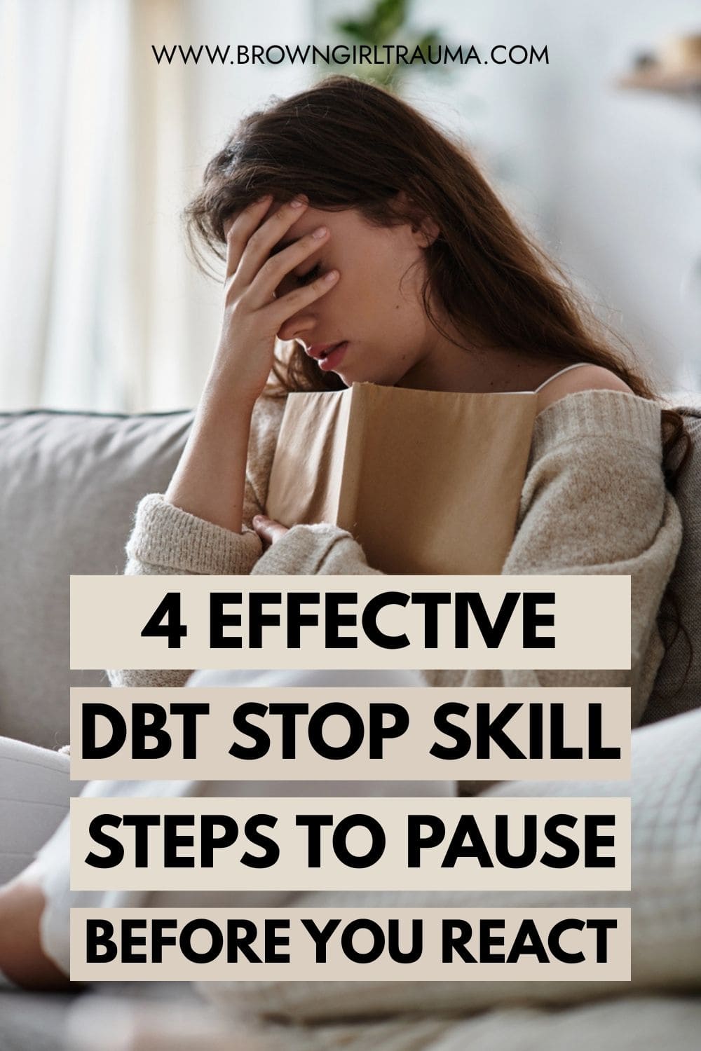 If Your Emotions Go From 0 to 100, This DBT STOP Skill Can Help - BROWN ...